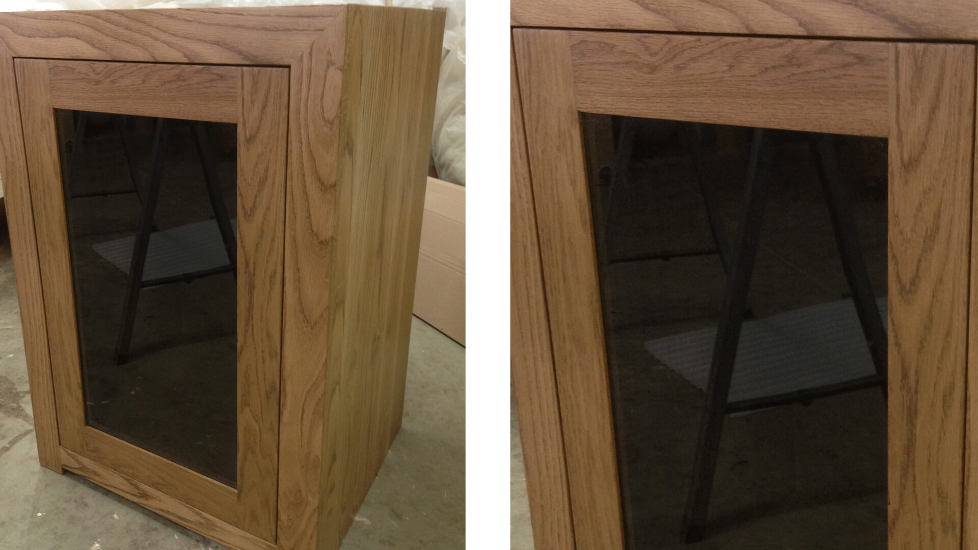 AV furniture - Classic oak AV cabinet - AV Soul